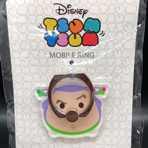 Disney | Accessories | Tsum Tsum Buzz Lightyear Phone Ring | Poshmark